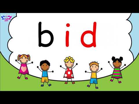 CVC id blending | Word family -id | Letter 'i' blending (id) | CVC words | The Infinite Academy