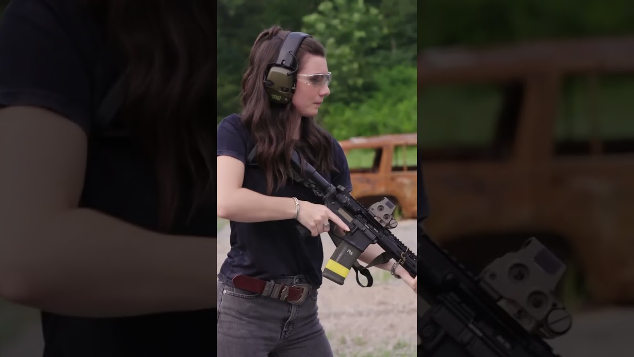 Brett Cooper CAN SHOOT 😂😂 #brett_cooper