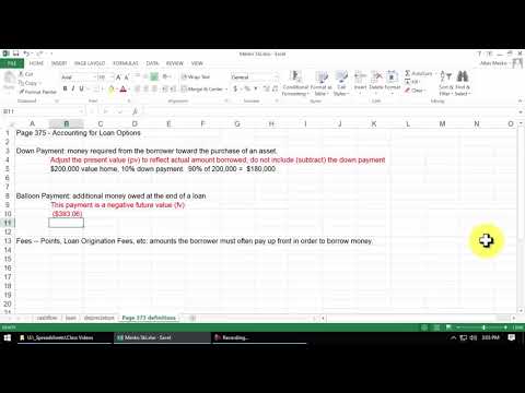 Spreadsheets 1018, C6 L2 Definitions