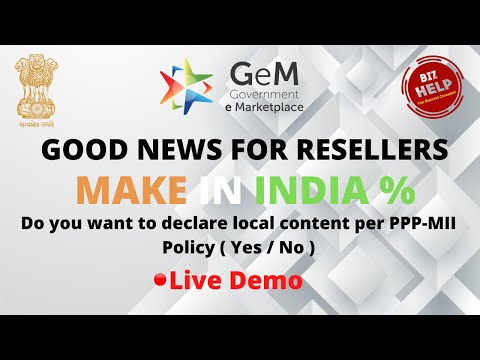 Do you want to declare local content per PPP-MII Policy ( Yes / No ) किया select करे | PPP-MII %