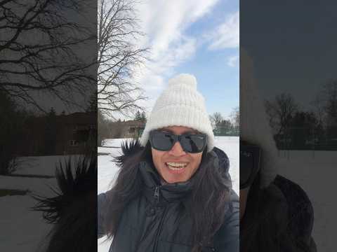 Walk with me on a snowy day and fill your hearts with laughter even on a freezing winter