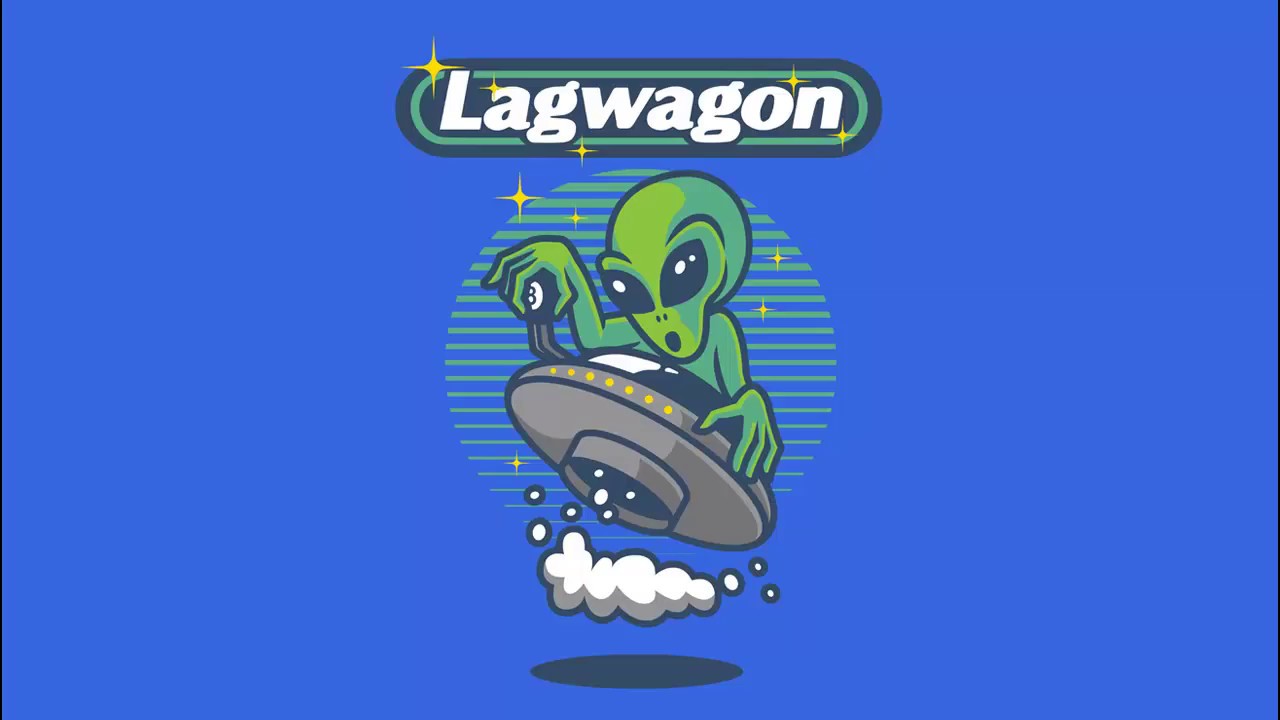 LAGWAGON - ALIEN 8 | Adobe Illustrator (Timelapse Video)