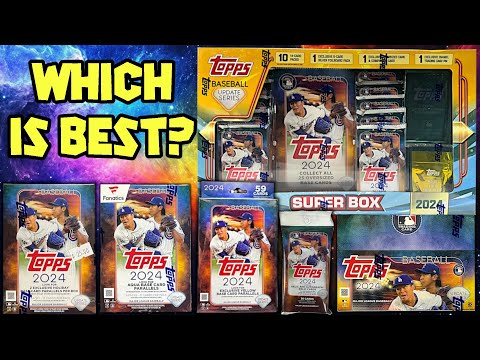 OPENING EVERY RETAIL FORMAT 2024 Topps Update Baseball Cards