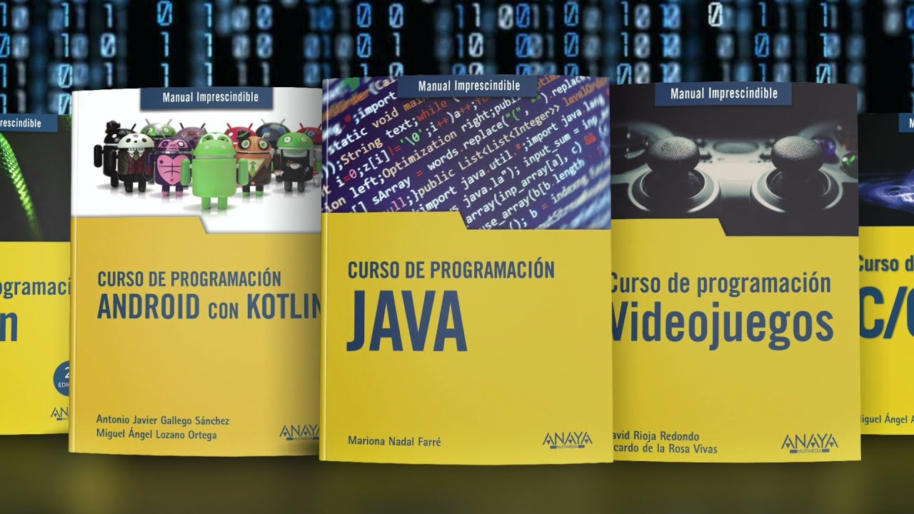 Presentación Corta del Curso de Programación Java - Manual Imprescindible - Anaya Multimedia