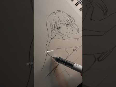 #drawing #art #anime #animegirl #tutorial #stepbystep #sketch #sketching #easy #aprender #boceto