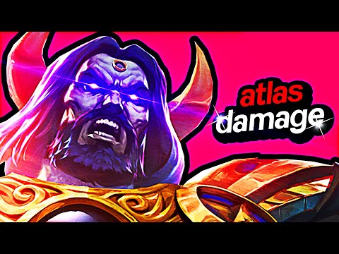 SMITE ATLAS ONE SHOT BUILD