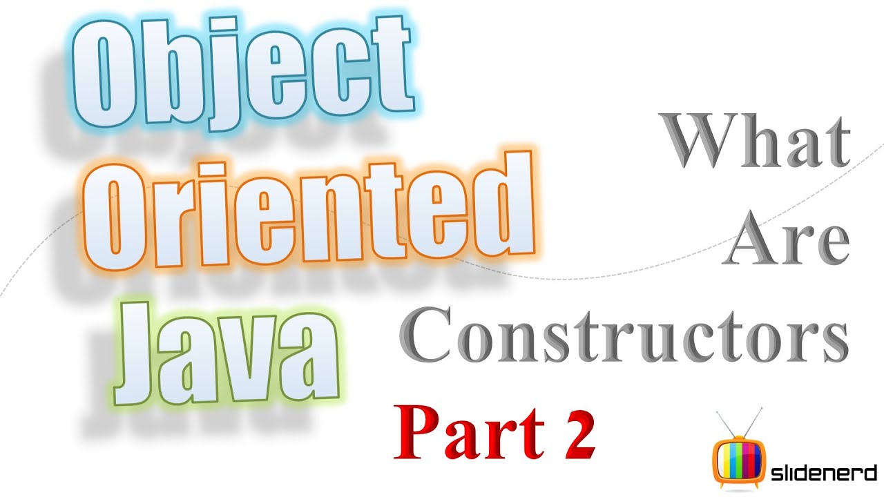 22 Java Constructor Tutorial Example |