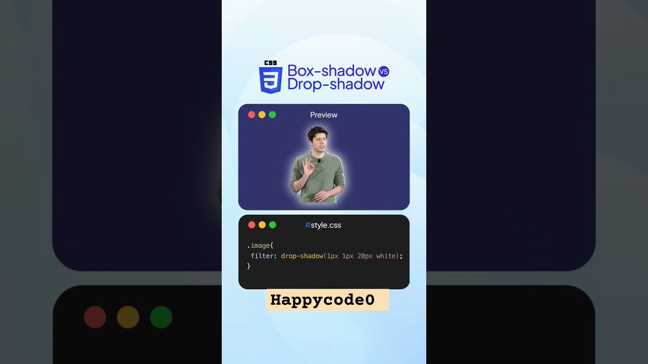 how to add shadow in box css | #html | #css | #javascript | 🤯