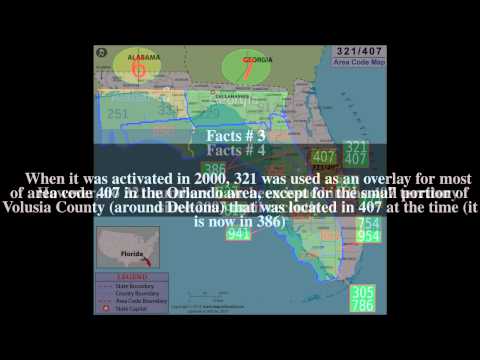Area code 321 Top # 7 Facts