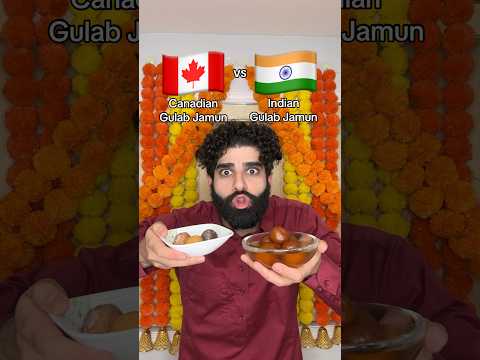 Canadian Gulab Jamun vs Indian Gulab Jamun - @mtr.international