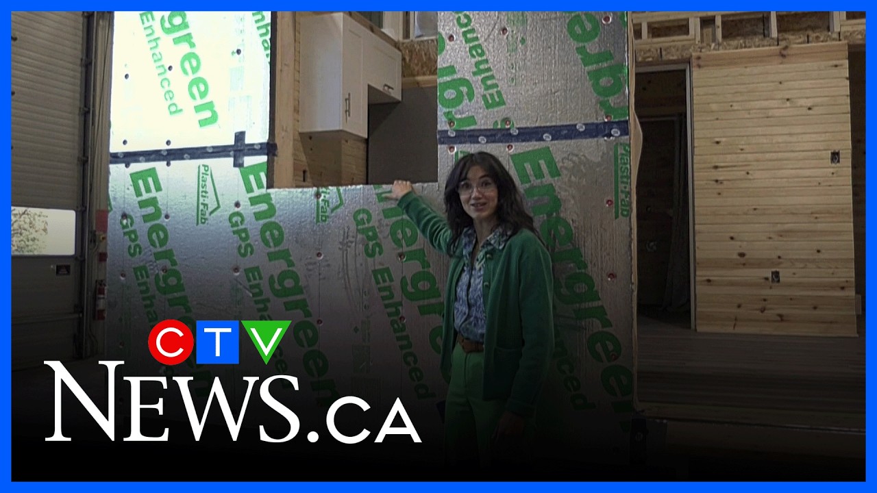 Collège Boréal student-built tiny home up for auction