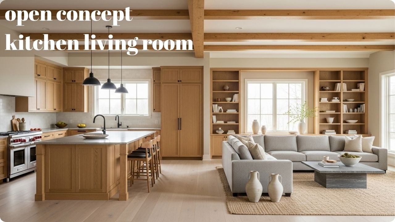 20 Stunning Open Kitchen Living Room Ideas for a Seamless, Stylish Home