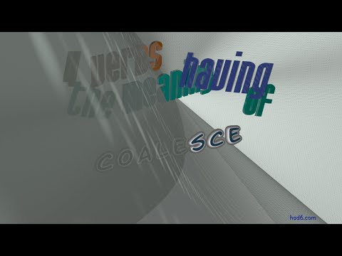 coalesce - 8 verbs synonym to coalesce (sentence examples)