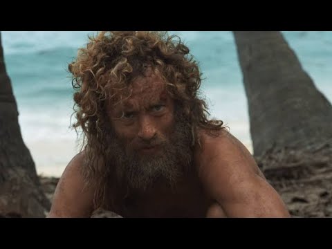 موظف في شركة شحن بيعيش علي جزيرة مهجورة بعد الوقوع من الطيارة في المحيط الهادي - ملخص فيلم Cast Away