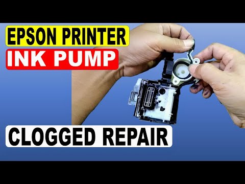 EPSON INK PUMP REPAIR; Epson L5290, L5190, L3210, L3250, etc. | Epson Head Cleaning Not Working