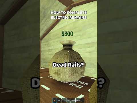 How to Sell Nikola Tesla and Complete The Electric Remains in Dead Rails #shorts #deadrails