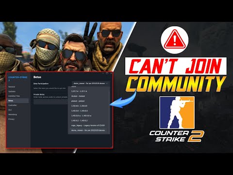 How to Fix Can't Join Counter Strike 2 Community Servers on PC | Can't Find CS2 Community Servers