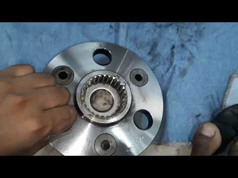 Tonello machine gearbox pinions