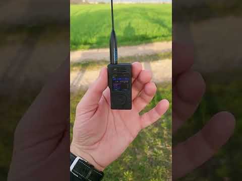 PicoAPRS V4 prototype with shortwave receiver option receiving SSB audio.