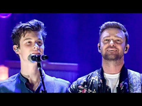 Shawn Mendes SURPRISES Fans with Justin Timberlake Duet at iHeartRadio Festival