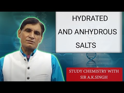 Hydrous and Anhydrous Substance Video Lecture - Chemistry for GCSE ...