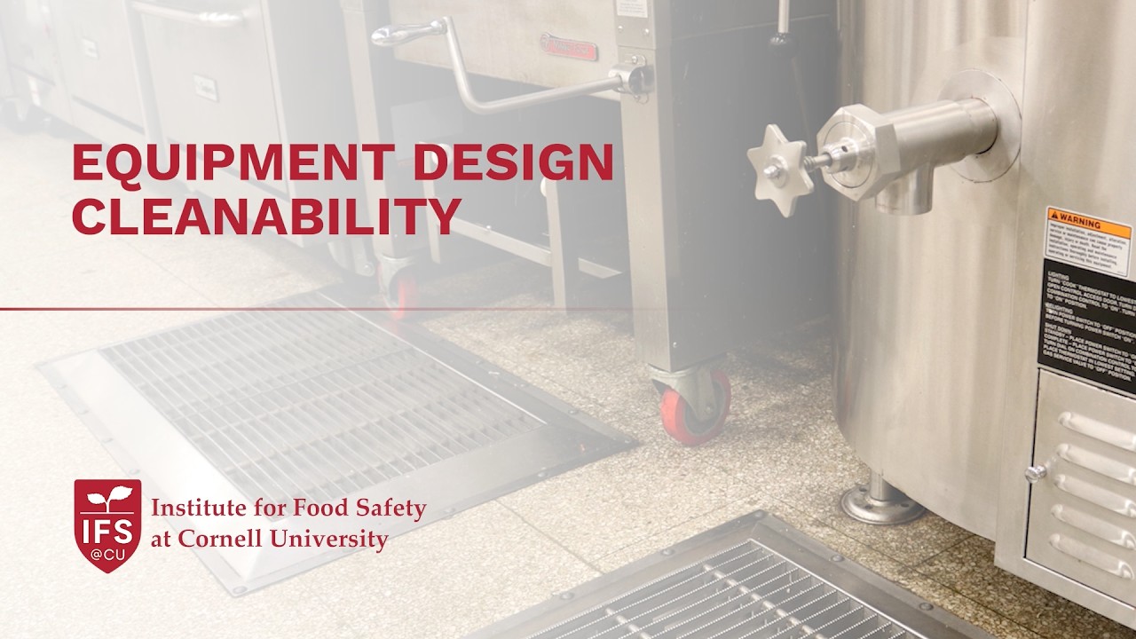 Let's Discuss Equipment Design & Cleanability!