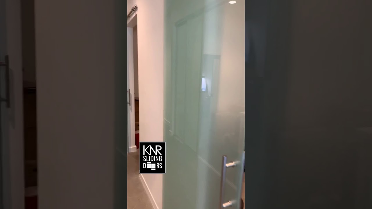 Modern Sliding doors/Frameless glass. Made in USA 🇺🇸🇺🇸🇺🇸