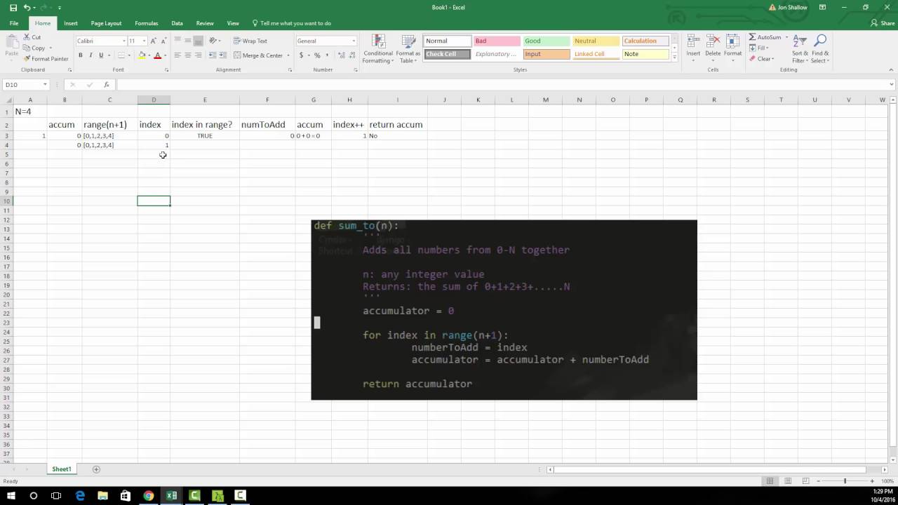 Python Function Tracing Example