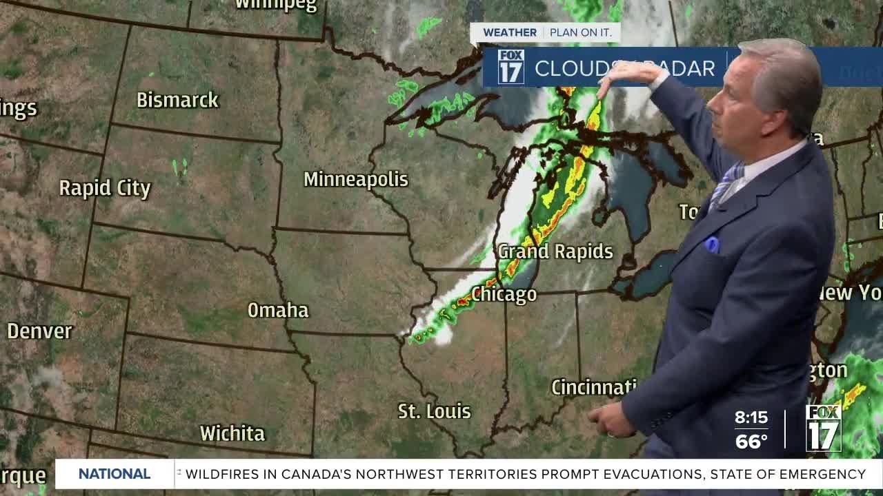 August 17, 2023 Thursday Morning Forecast