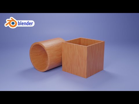 Cara Mudah Membuat Tekstur Kayu dengan Blender
