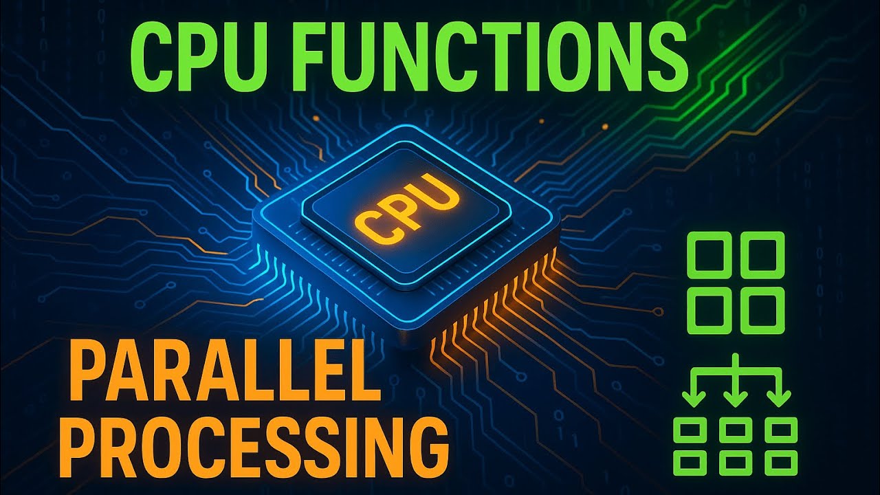 Computer Architecture – CPU Functions & Parallel Processing