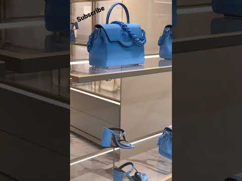 💙 Unbelievable Deals at Versace Premium Outlet Mall: Must-See Handbags & Shoes! #versace #outlet