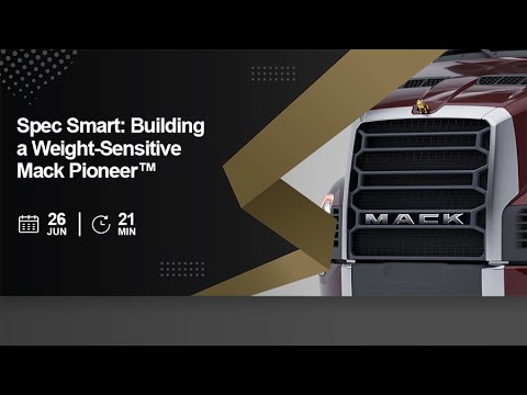 Mack Pioneer Weight Webinar