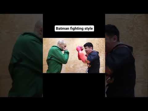 Batman Fighting Style