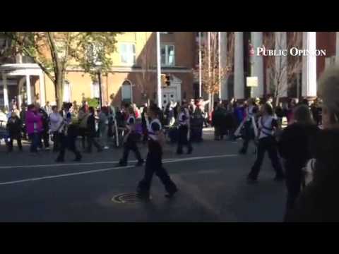 The annual Veterans Day goes down the streets of Chambersburg