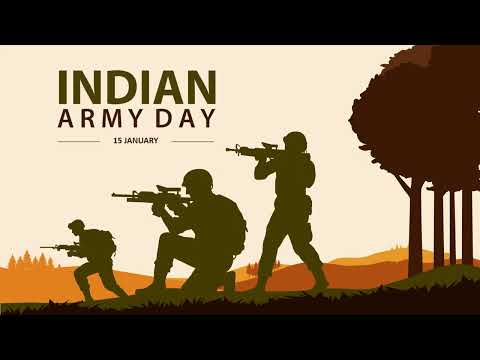 Indian Army Day Animated PPT Template