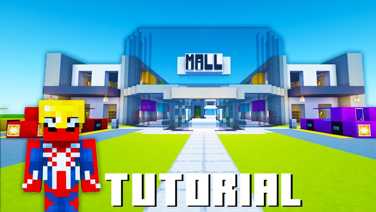 Minecraft Tutorial: How To Make A Mall "2023 City Build" - Minecraft ...