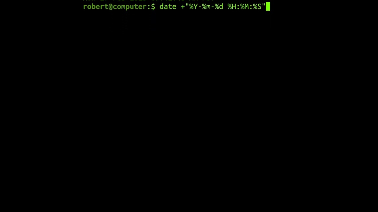 The 'date' Command In Linux