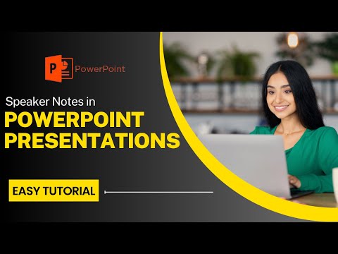 How to Use Speaker Notes in PowerPoint Presentations | Easy Tutorial