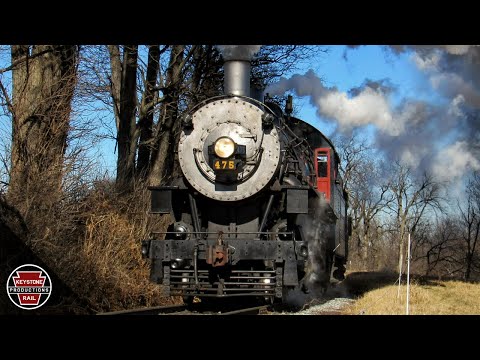 Norfolk & Western 475: A Frigid January Jaunt (HD)