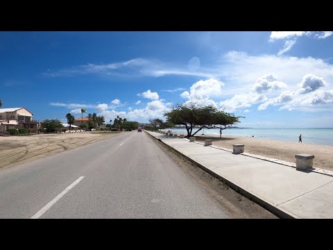 Noord Aruba | 4K | Open Road Driving