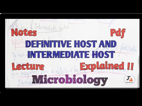 Definitive and Intermediate Host Microbiology