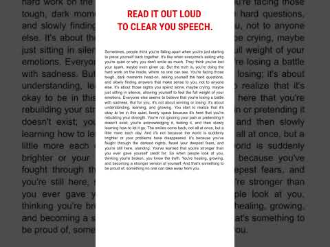 English reading practice #english #englishlearning