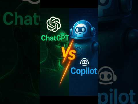 ChatGPT vs Copilot | 2025 | @vikas_ai_studio#chatgpt #copilot #ai #trending #shorts #vikasaistudio