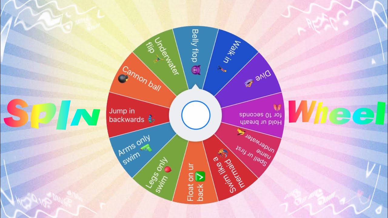 SPIN THE MYSTERY WHEEL CHALLENGE | POOL SUMMER EDITION