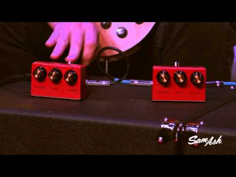 Sam Ash Fuzzz Boxx Reissue Electric Guitar Fuzz Box Overdrive | Reverb