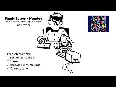 Single Letter-Number - 20wpm