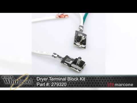 Whirlpool Dryer Terminal Block Kit Part #: 279320