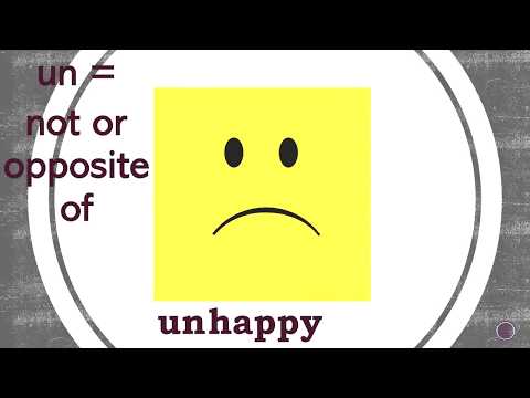 Prefixes un- and re-