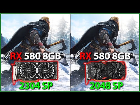 RX 580 8GB 2048SP vs 2304SP - Benchmarks in 1080p